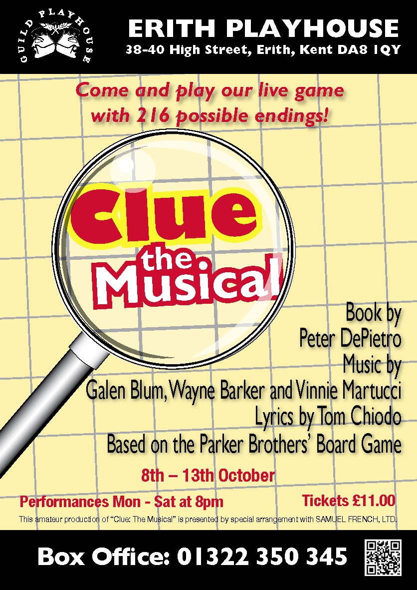 Clue: The Musical | Erith Playhouse