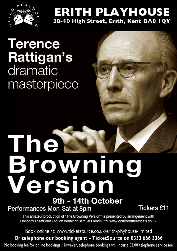 The Browning Version | Erith Playhouse